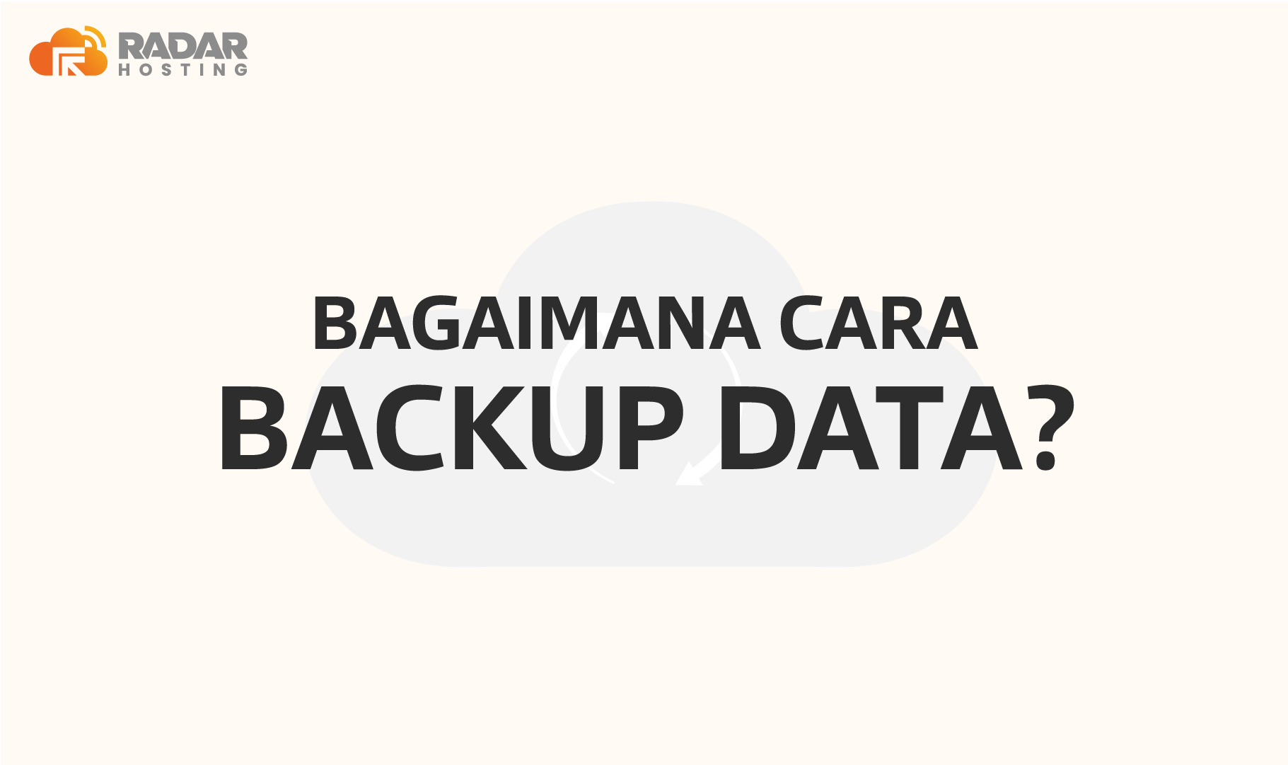 Bagaimanakah Cara Backup Database & Backup Data Email Yang Benar? Yuk Kita Simak Penjelasannya ...